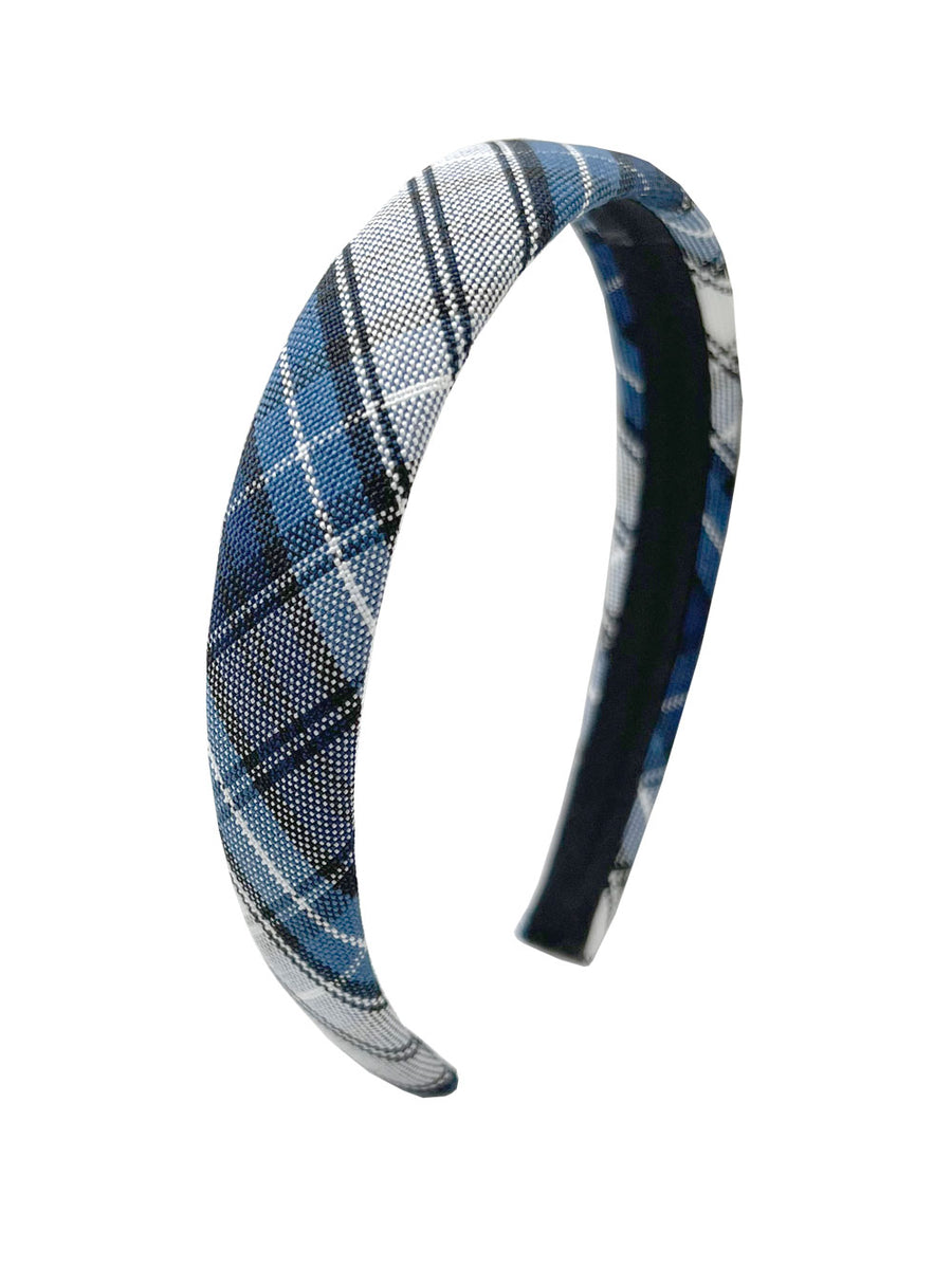 Padded Headband Plaid 85